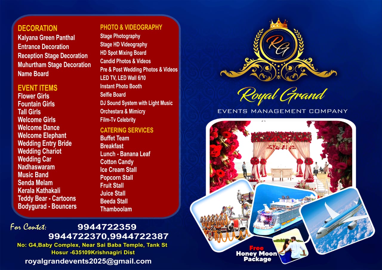 Royal Grand Events Management Company – DIGI TECH SOLUTIONS NFC